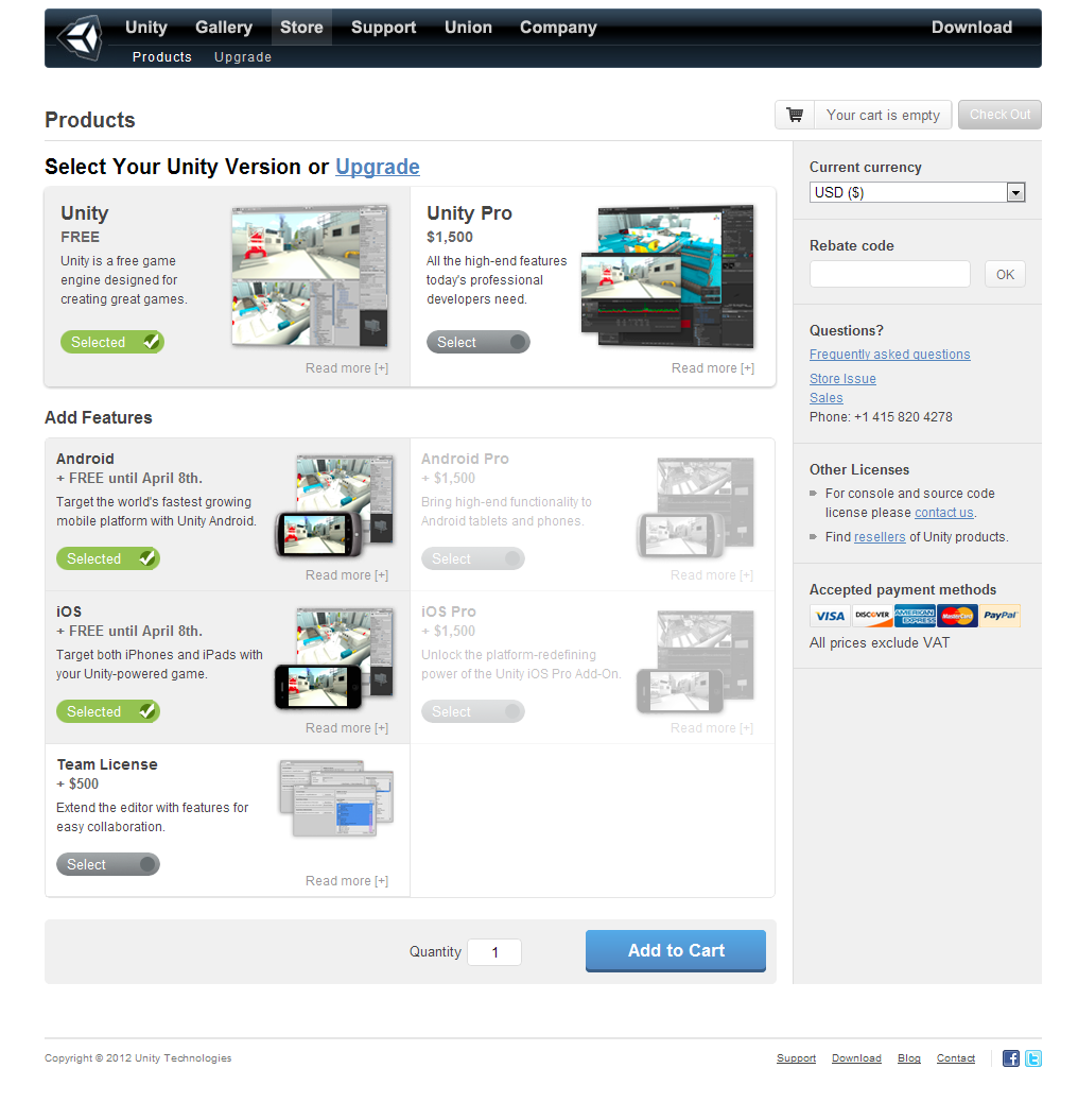 Unityのダウンロードと登録 - Neareal